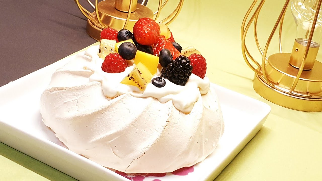 Meringue Aux Fruits (recette facile) - YouTube
