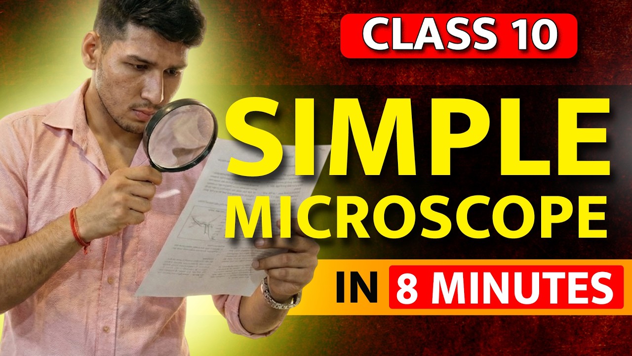 Simple Microscope Class 10 Physics | Ray Diagram, Working ...