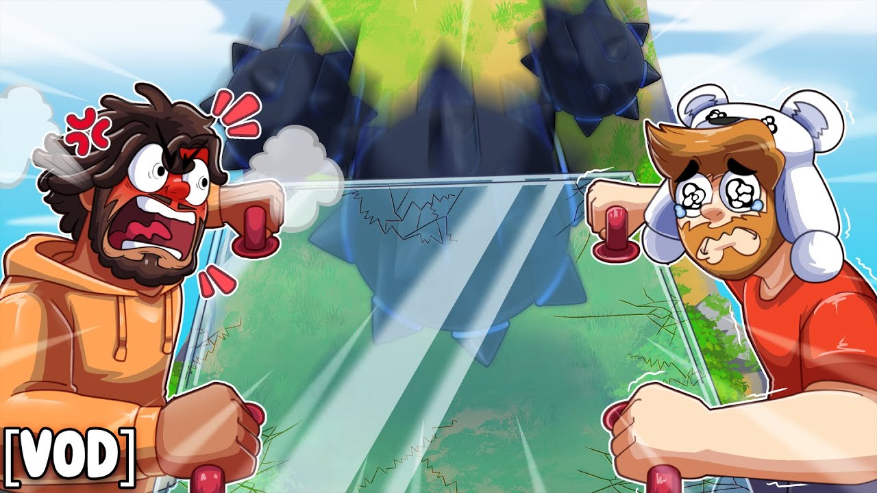 Playing This Obstacle Game With Grizzy WAS A NIGHTMARE [Rectrixx VOD ...