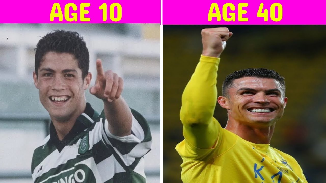 Cristiano Ronaldo | From 10 to 40 Years Old - YouTube
