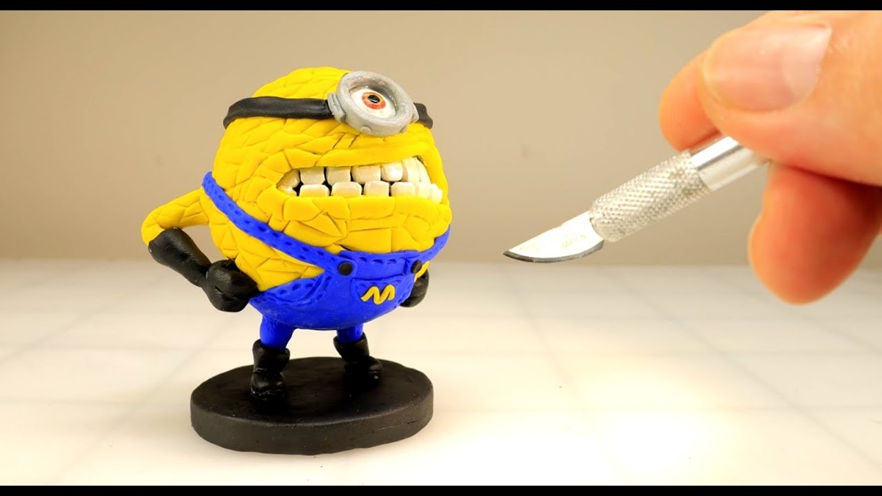 I made Mega Minions witch with Polymer Clay | DESPICABLE ME 4 (2024 ...