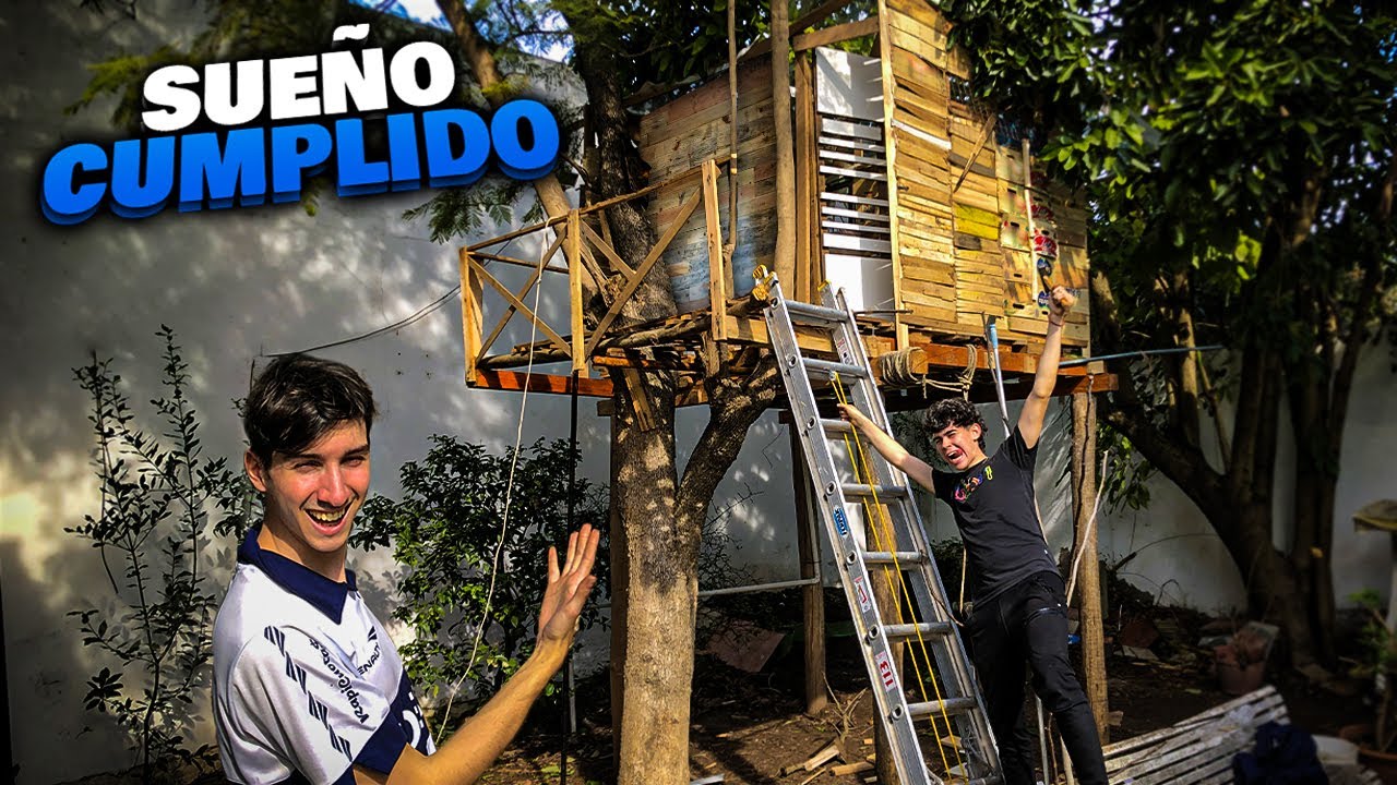 TERMINAMOS LA CASA DEL ARBOL *final del sueño* - YouTube