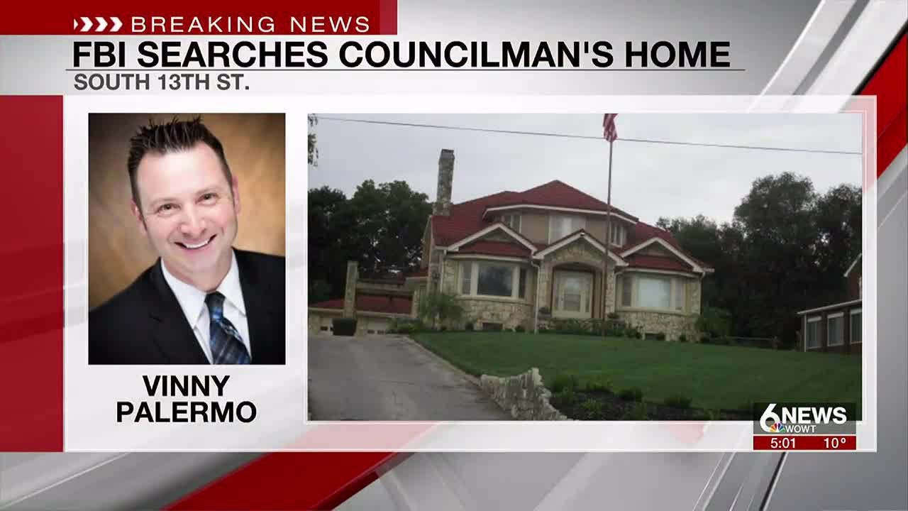 FBI agents search Omaha City Councilman's home - YouTube