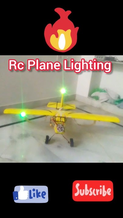 Rc Plane Lighting With Arduino|Rc Plane Experiment|Homemade Rc Plane # ...
