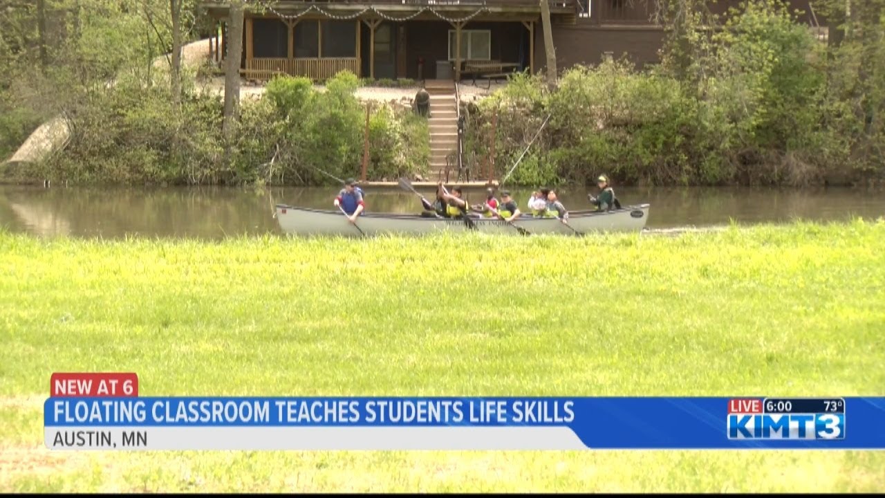 "Floating classroom" teaches students life skills - YouTube