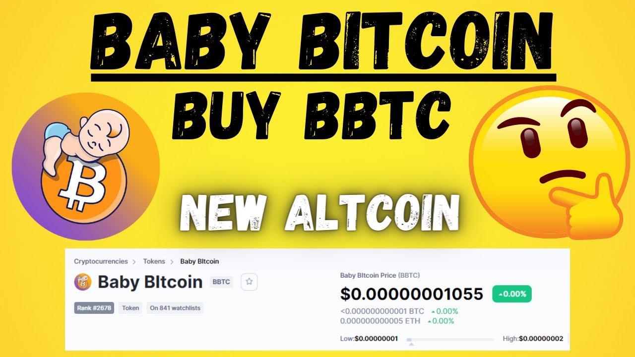 How to Buy Baby BItcoin crypto/Token in pancakeswap | BBTC coin - YouTube
