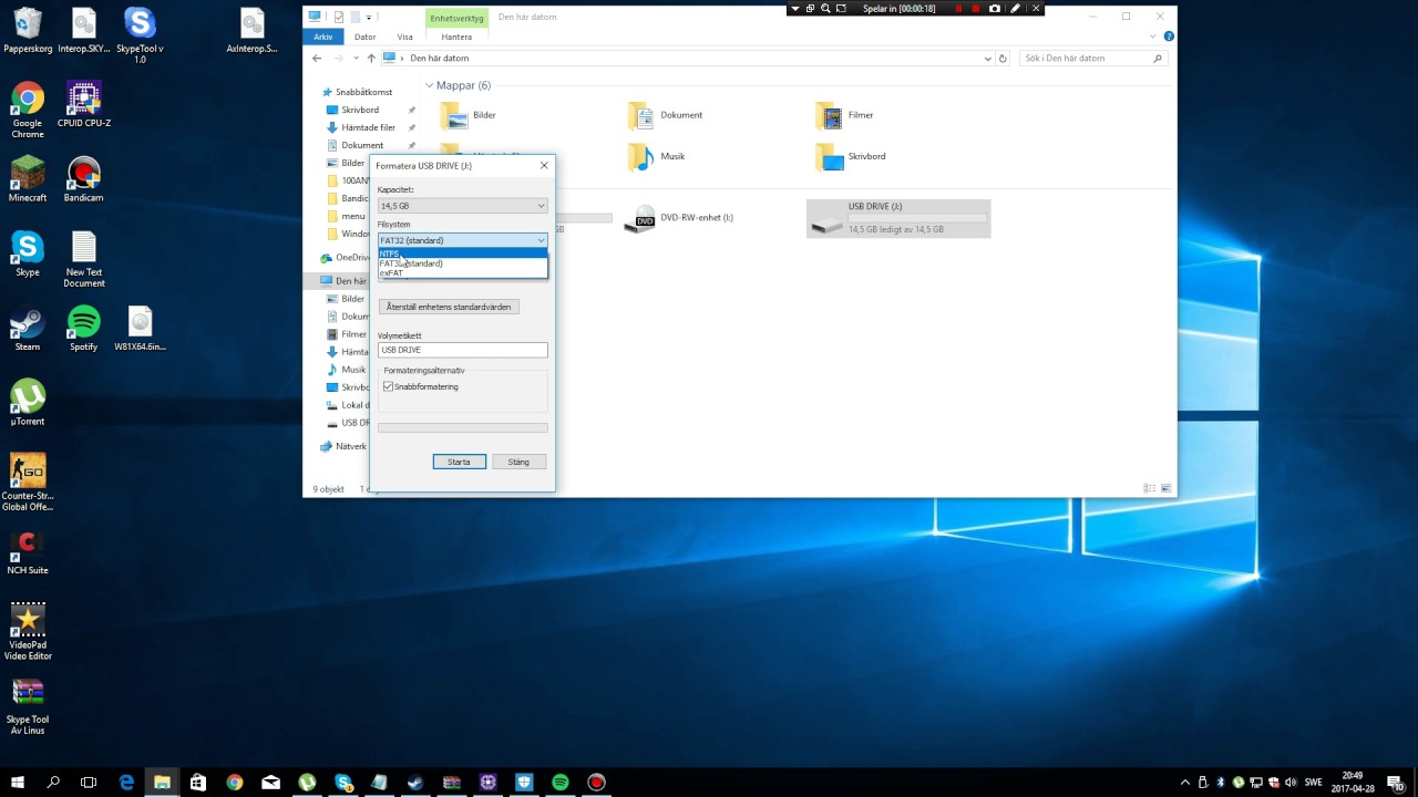 How To Change File System On A Usb Memory Easily In A 1 Minute 1080P How To Change File System On A Usb Memory Easily In A 1 Minute 1080P