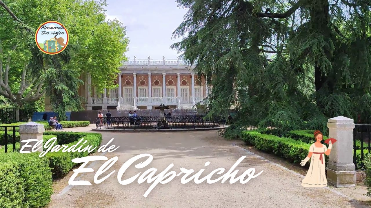 Descubre todo lo que esconde el jardín del Capricho - YouTube