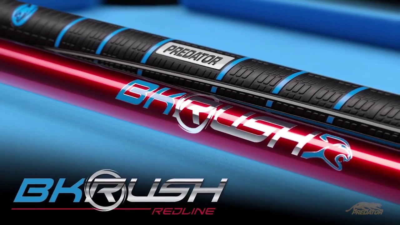 Predator BK Rush Redline | Thailand Pool Tables - YouTube
