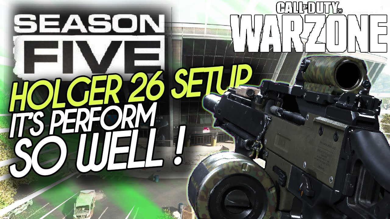 *NEW SEASON* BEST HOLGER-26 SETUP LOADOUT! | COD Warzone Mini Royale ...