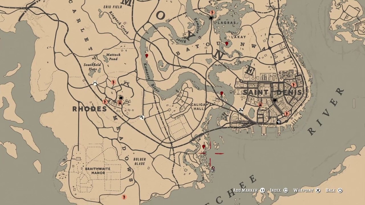 Herbalists Weekly Collection locations Day 1 cycle - RDR2 Online (Sell ...