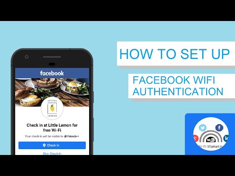 How to easily set up FACEBOOK Wi-Fi Captive Authentication Portal for ...