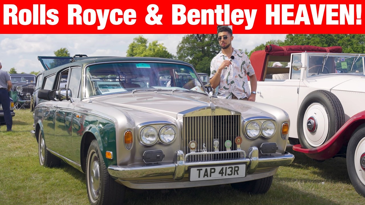 The World's BIGGEST Collection of Rolls-Royces and Bentley! RREC Rally ...