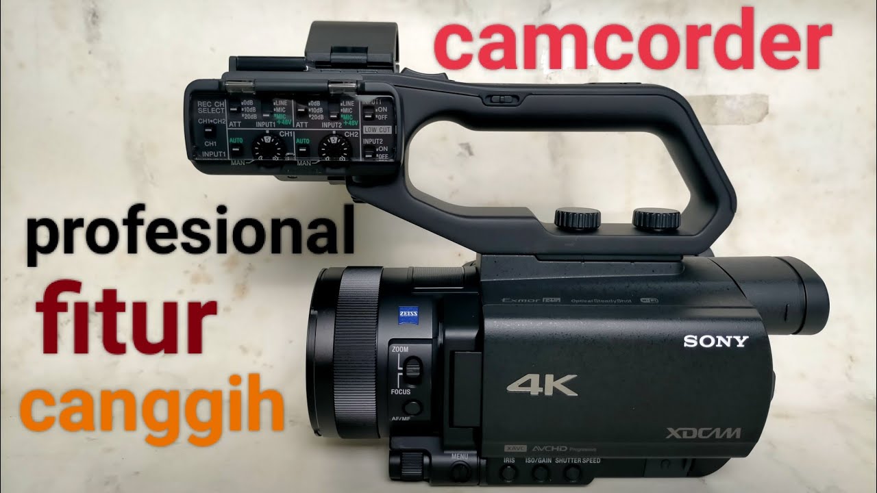 Kamera video profesional pxw Z 90 - YouTube