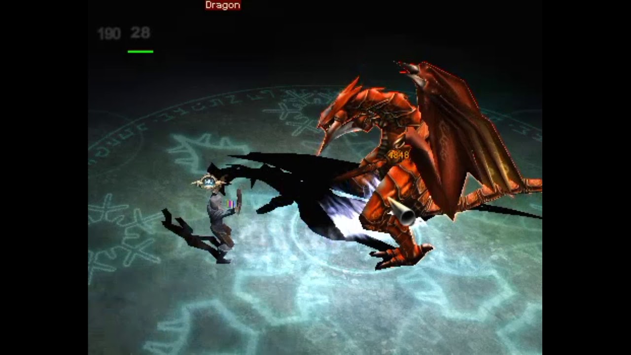 Mu Online Dark Wizard Skill Power Wave - YouTube