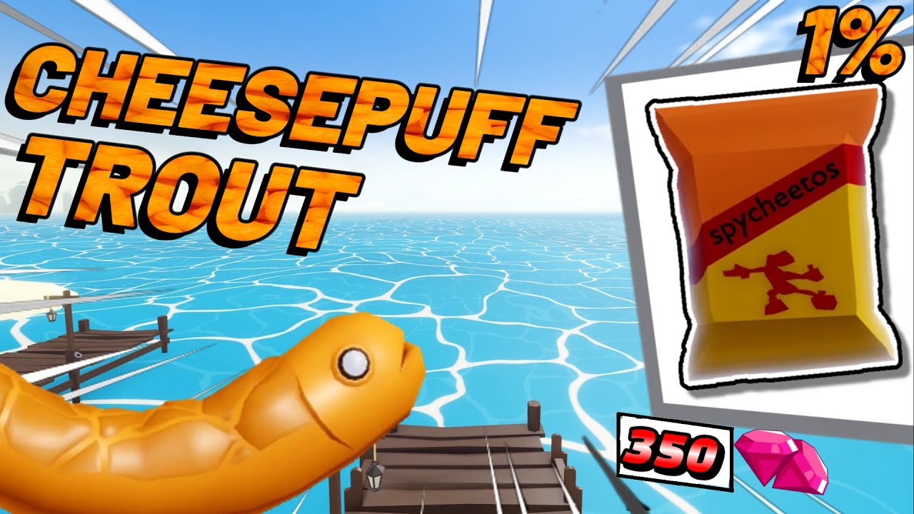 Catching The CHEESPUFF TROUT in Roblox Fishing Simulator - YouTube
