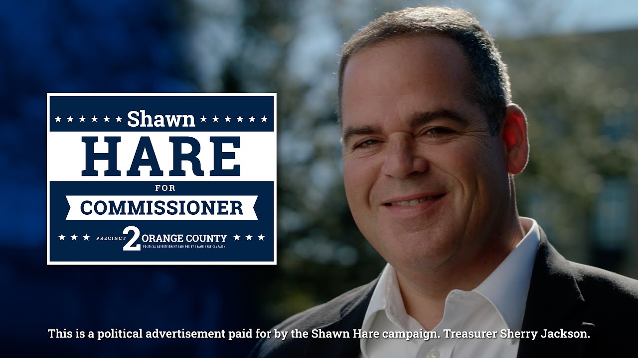 Shawn Hare for Orange County Commissioner - YouTube