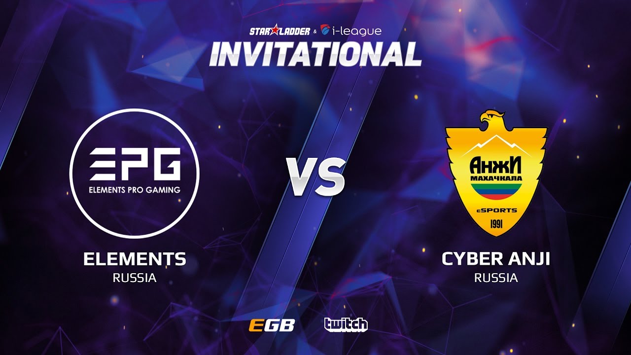 Elements Pro Gaming vs Cyber Anji, Game 2, SL i-League Invitational S2 ...