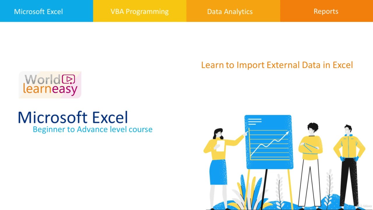 Import External Data In Excel YouTube Import External Data In Excel YouTube