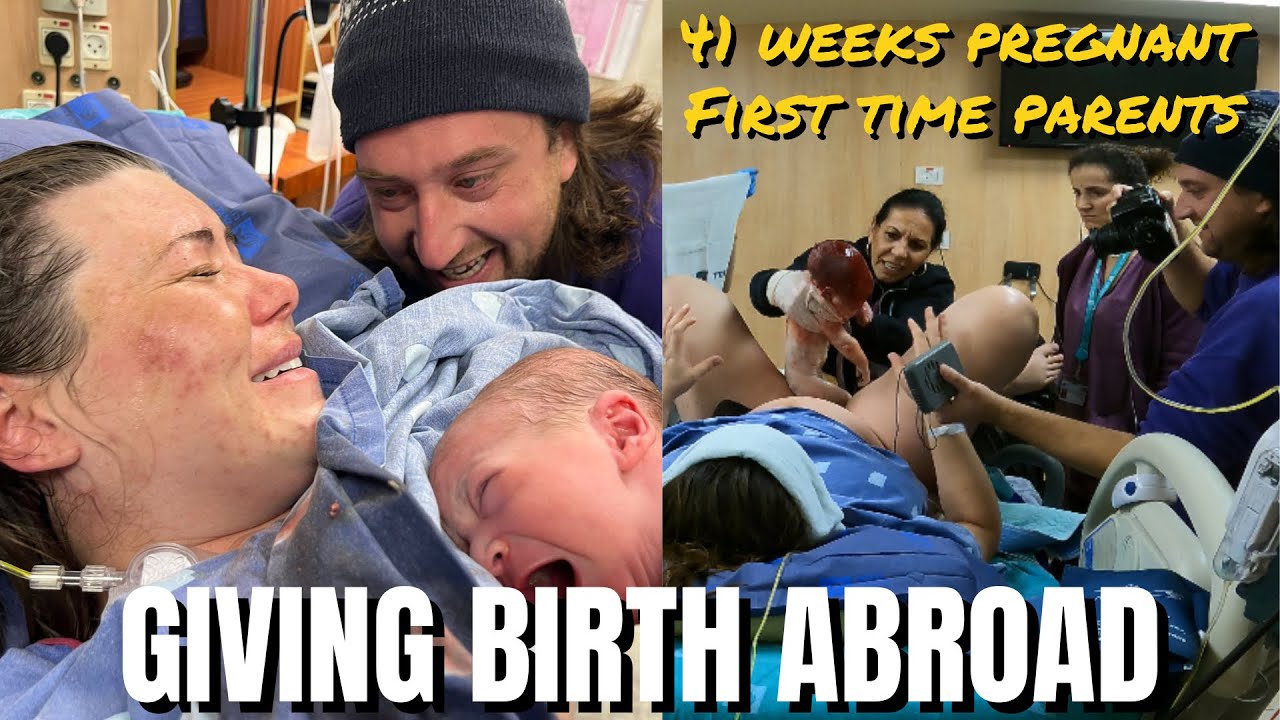POSITIVE BIRTH VLOG *RAW & REALISTIC* 41 weeks pregnant ~ the labor and ...
