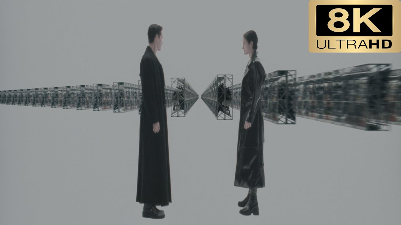 weapons scene The Matrix 8K FUHD - YouTube