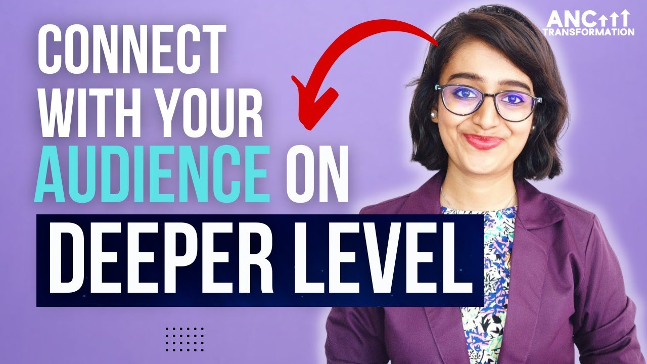 How To Connect With People On a Deeper Level | Public Speaking - YouTube