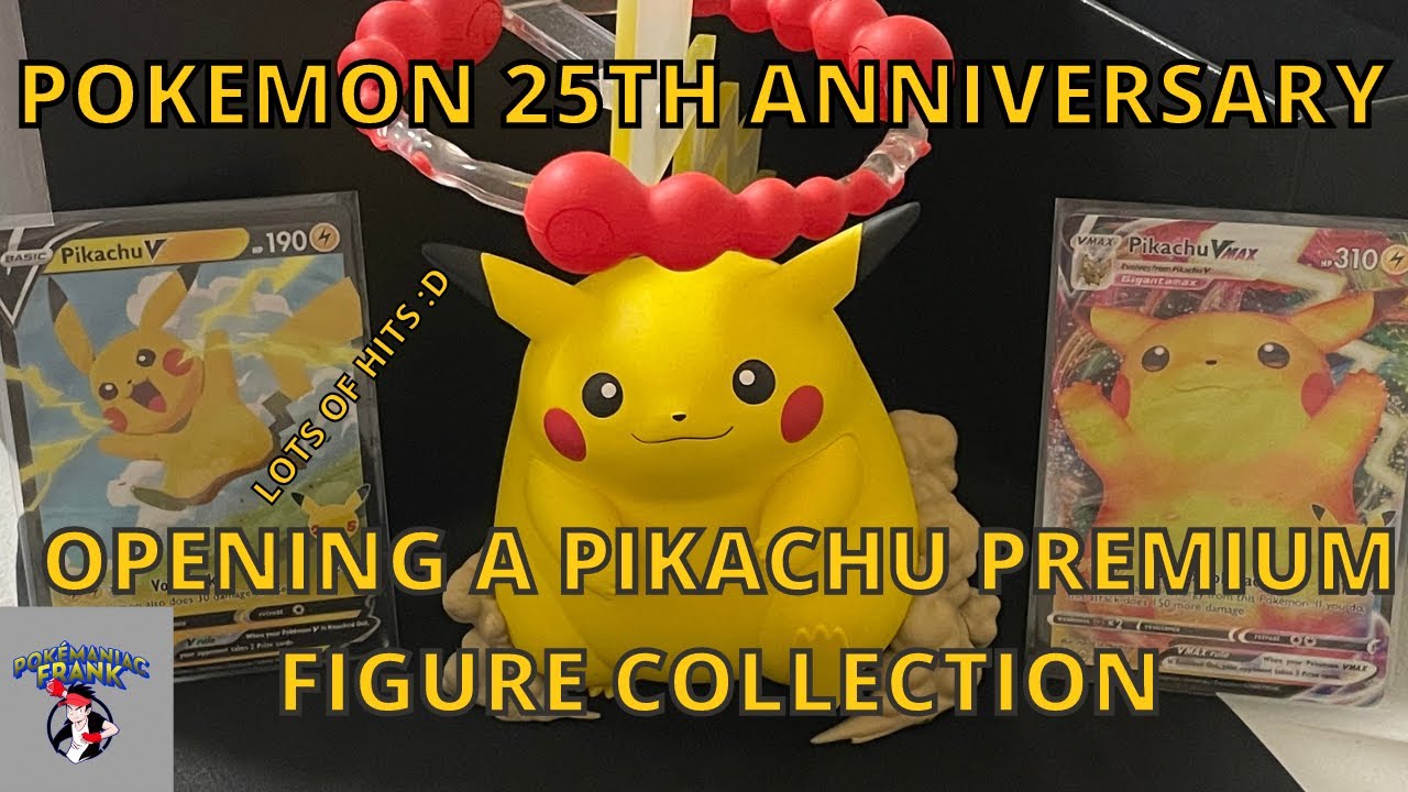 Opening A Pokemon Celebrations Pikachu Premium Figure Collection With ...