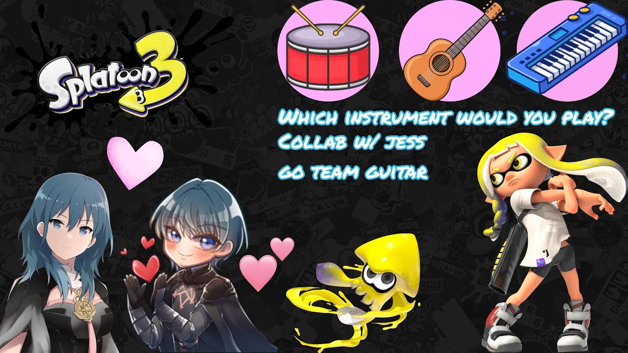 Splatoon 3 Live Stream Online Matches #21 Instrument Splatfest /FT ...