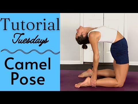 Camel Pose Yoga Tutorial - Yoga Backbends For Beginners!