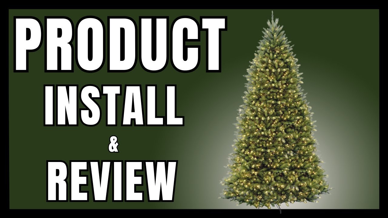 What NO ONE Tells You About Installing a 12 ft Christmas Tree - YouTube