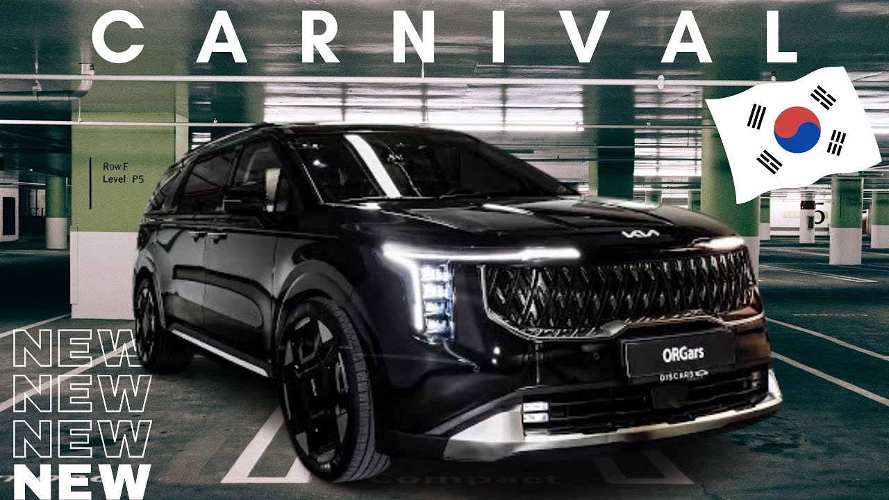 "2025 Kia Carnival: Futuristic Family Van or Space Shuttle?!" - YouTube
