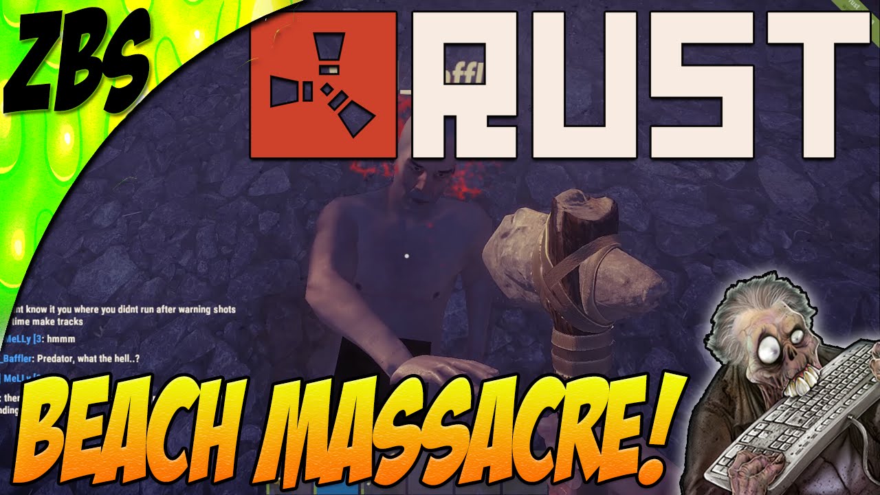 BEACH MASSACRE! - Rust - Ep. 1 (1080p/60fps) - YouTube