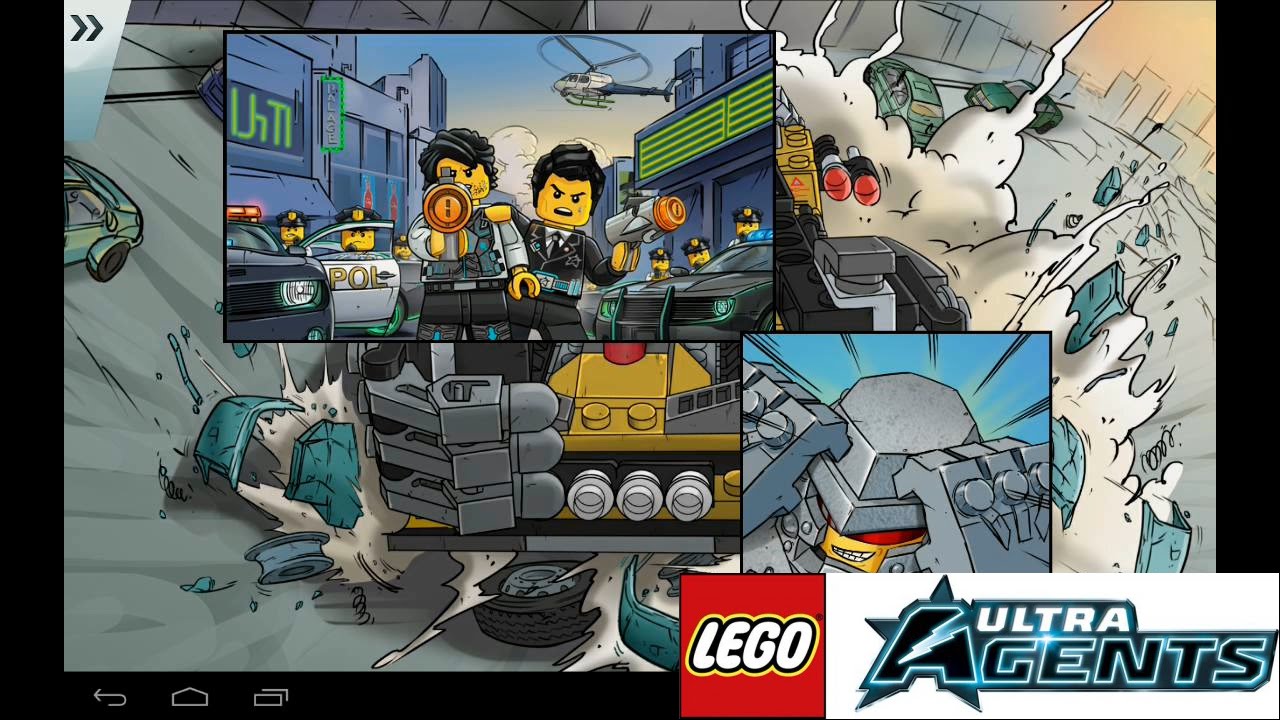 Mission 2 LEGO ULTRA AGENTS Mobile Game핸드폰게임 레고 울트라 에이전트 미션2 트레모의 침입 ...