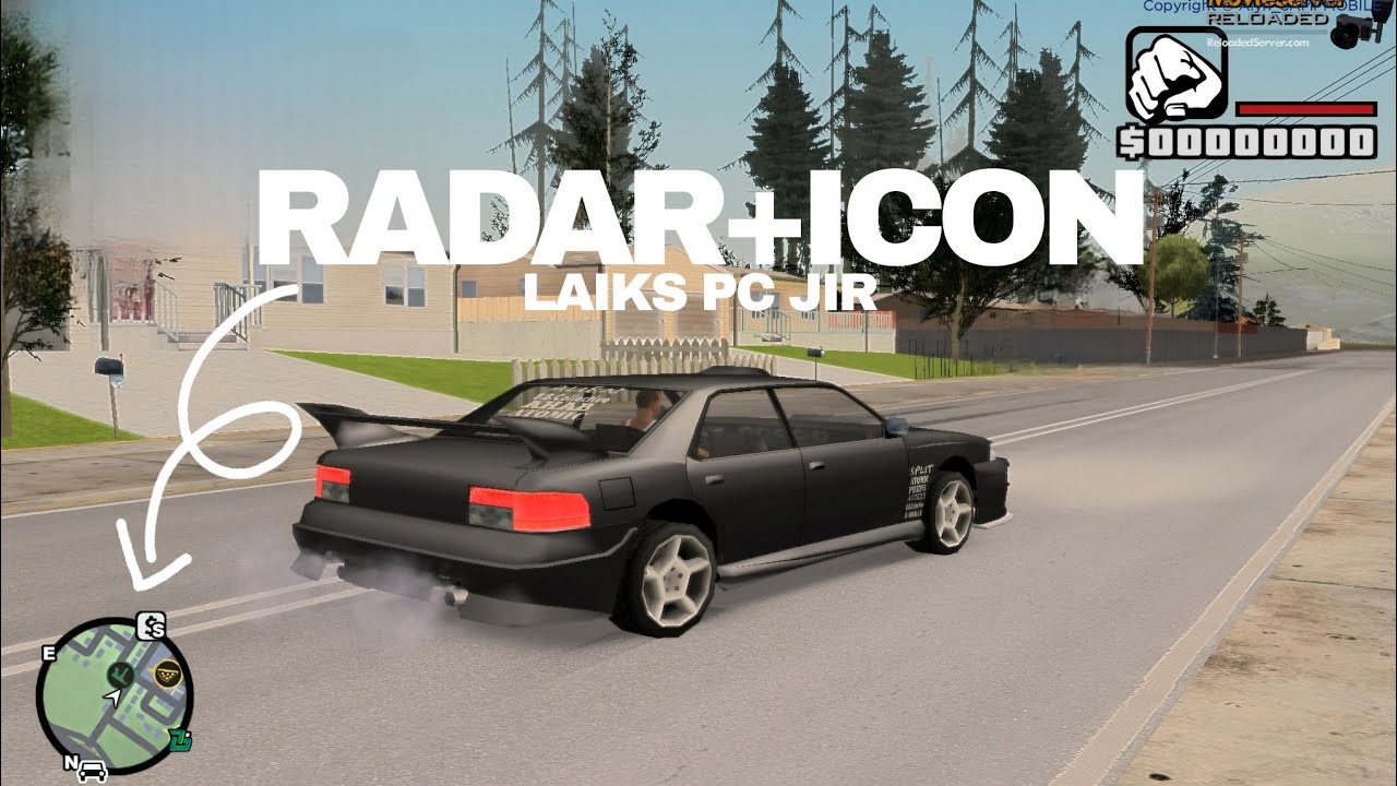 SHARE RADAR+ICON LAIKS PC - GTA SAMP ANDROID - YouTube