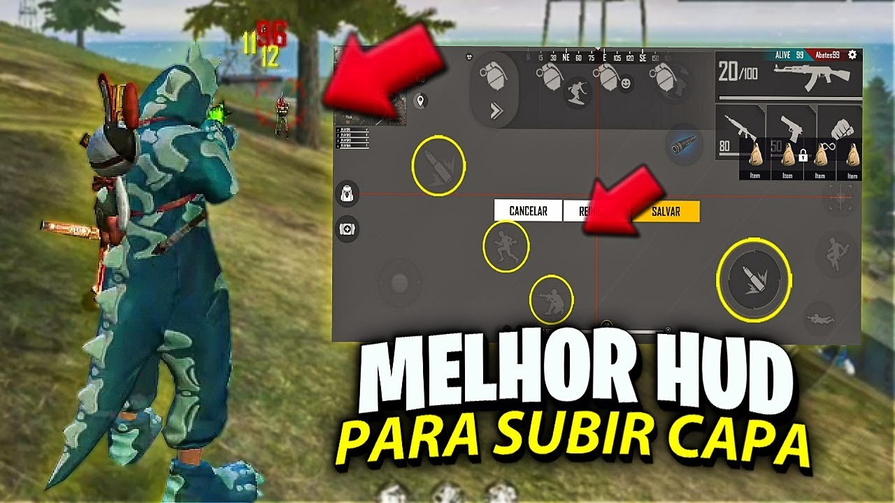 NOVO E MELHOR HUD PERSONALIZADO PARA SUBIR CAPA FÁCIL NA NOVA ...