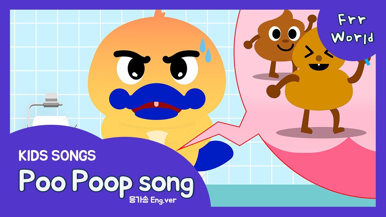 Mom! it’s time to poo! | 응가송 | 인기동요 | 생활습관동요 | 어린이동요 | K-Kids song♥ 푸르의 ...