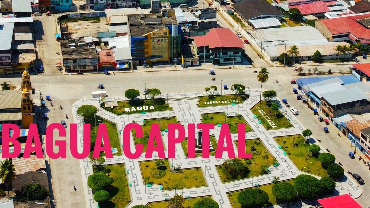 Reportaje a la Provincia de Bagua Capital; vídeo con drone;Feliz 80 ...
