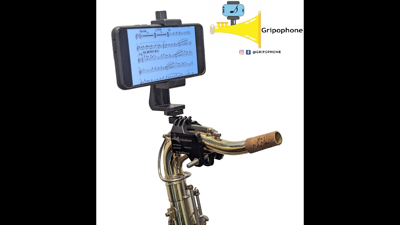 Gripophone Sax Phone Lyre SX100 Instructions - YouTube