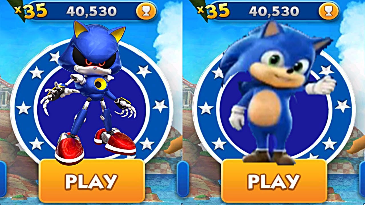 Metal Sonic vs Baby Sonic - Best Fight - Versus Mode - SonicDash ...
