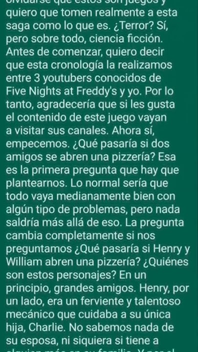 Para Entender La Historia De Five Nights At Freddys Hay Que Olvidarse