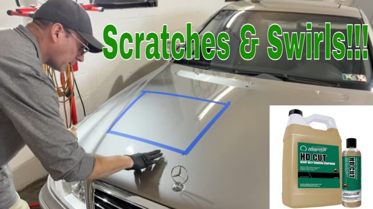Revamping The Paint Job On This S-class Mercedes With Nanoskin Hd Cut ...
