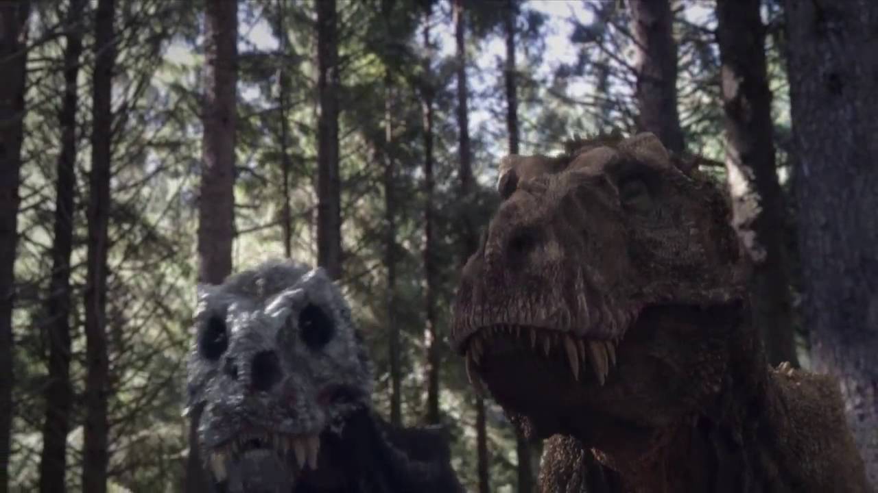 T-REX BATTLE BY: DISCOVERY DINOSAUR - YouTube