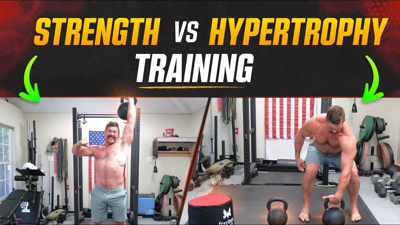 STRENGTH vs Hypertrophy Training [The Key Differences] | Coach MANdler ...