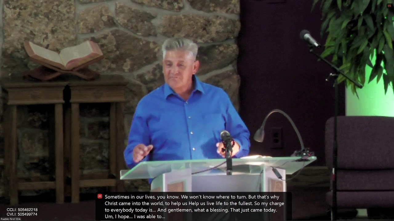 Sabbath Sermon 6-21-2025 Elder Chris Archuleta "The King" - YouTube