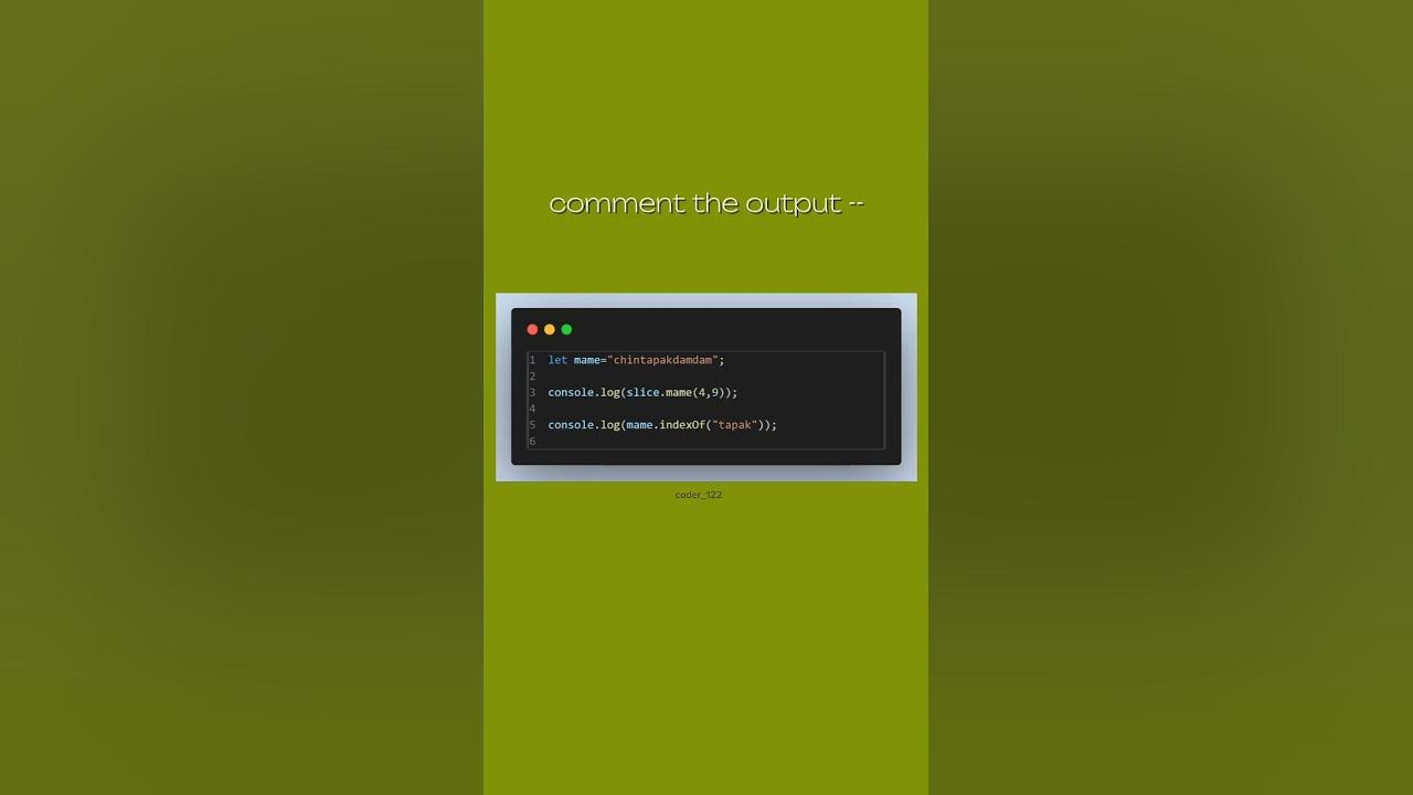 Comment Itjavascript Js Javascriptdev Webdevelopment Javascripttutorial