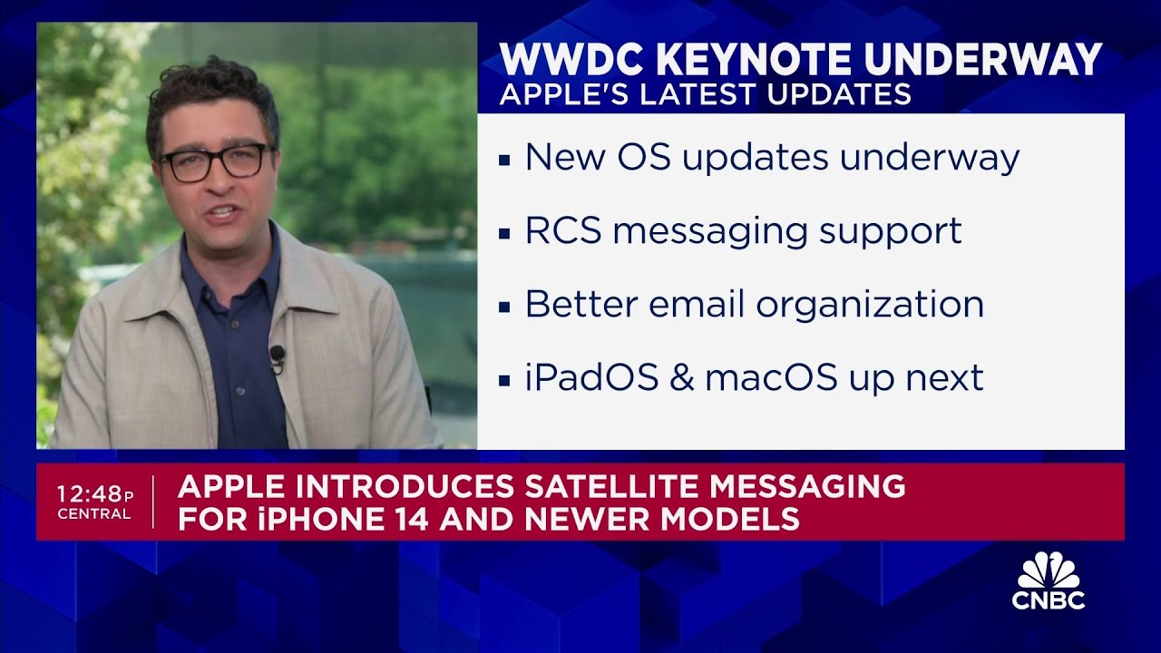 Apple announces iOS 18 - YouTube