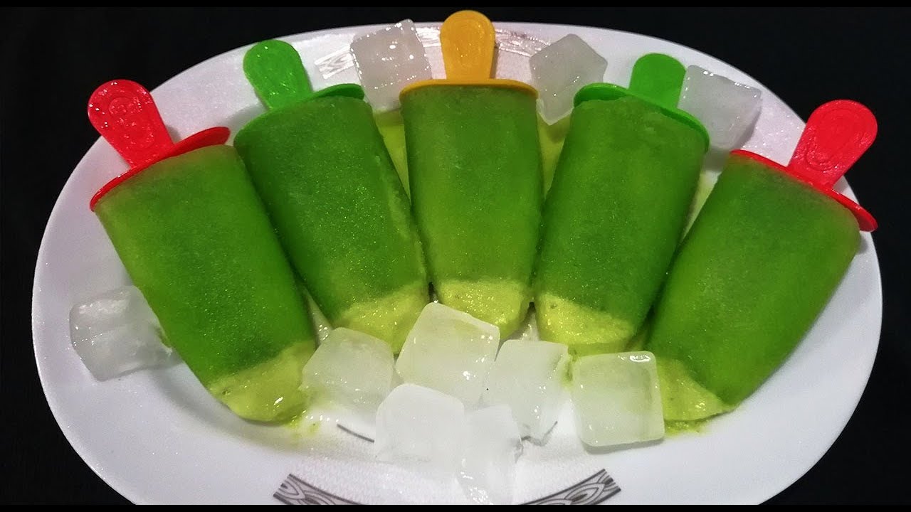 Summer Special Raw Mango Ice-Cream without Cream || Mango Ice cream ...