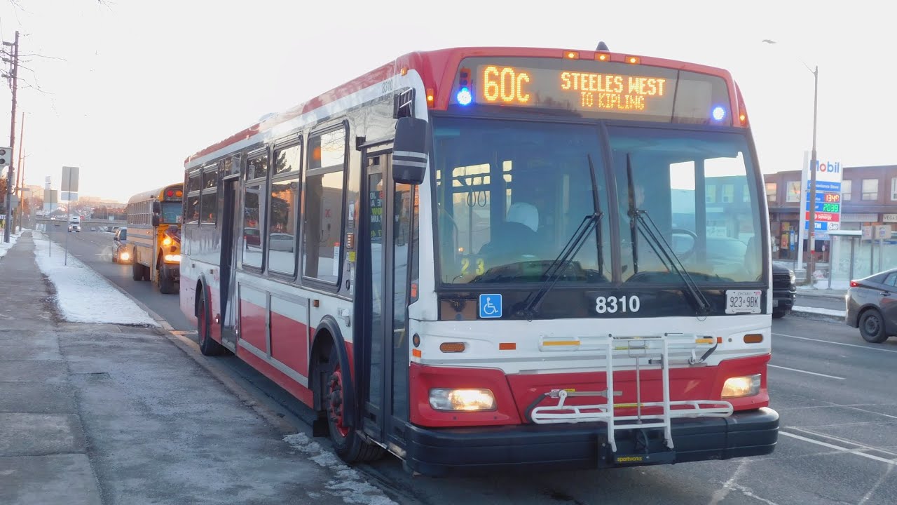 Orion 3G VII ride, 60C Steeles west - YouTube