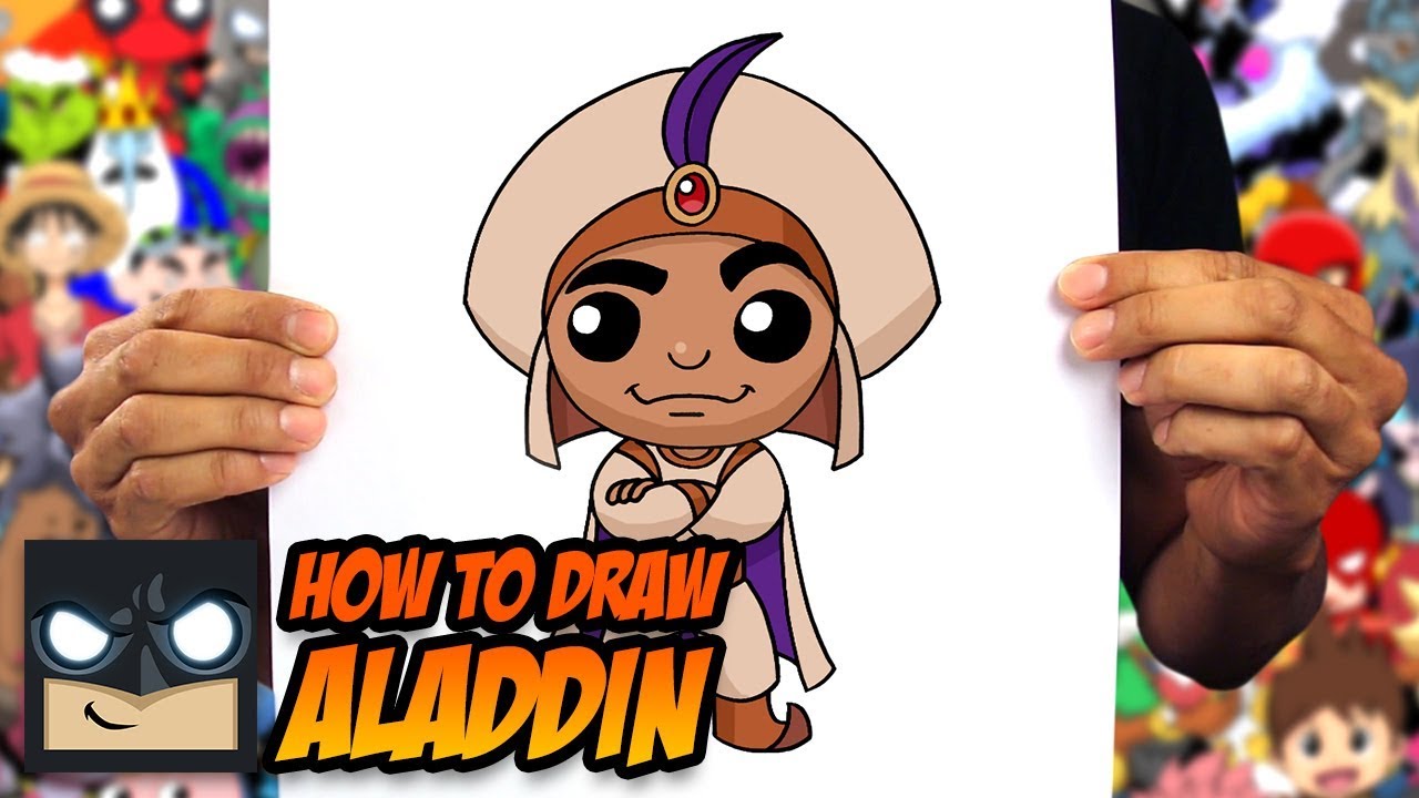 How to Draw Prince Ali | Aladdin | Step by Step Tutorial - YouTube
