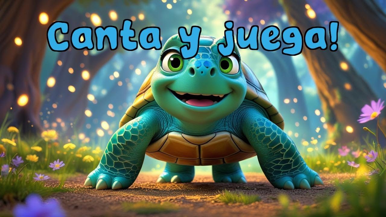 🐢🎶 La tortuga veloz – música para niños pequeños - YouTube